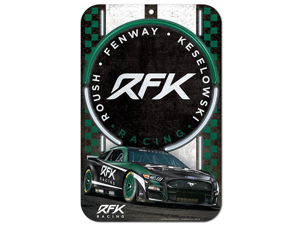 RFK Racing Plastic Sign 11x17 - RFKshop